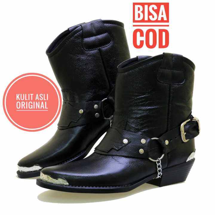 BSM SOGA Shoes BNN 287 Sepatu Jenggel Boot Pria / Sepatu Bikers ...