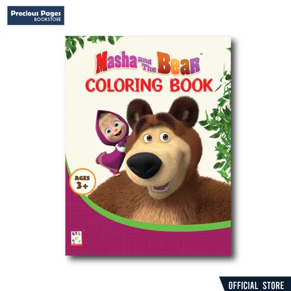 Masha and the Bear Coloring Book | Lazada PH