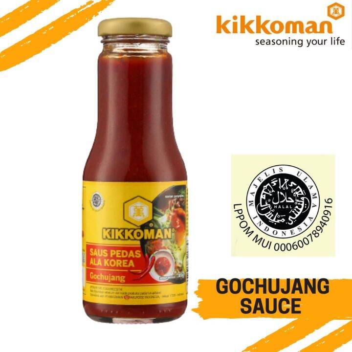 [Kikkoman Halal] Gochujang Sauce 300g (Korean Style Chili Hot Pepper ...