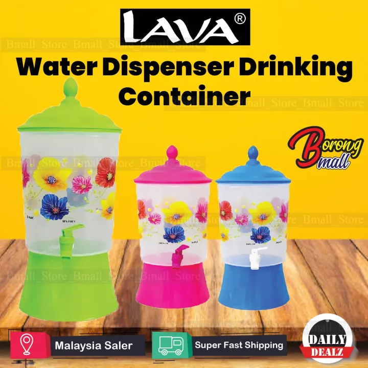 LAVA Water Dispenser Drinking Container BPA FREE 7L | Lazada
