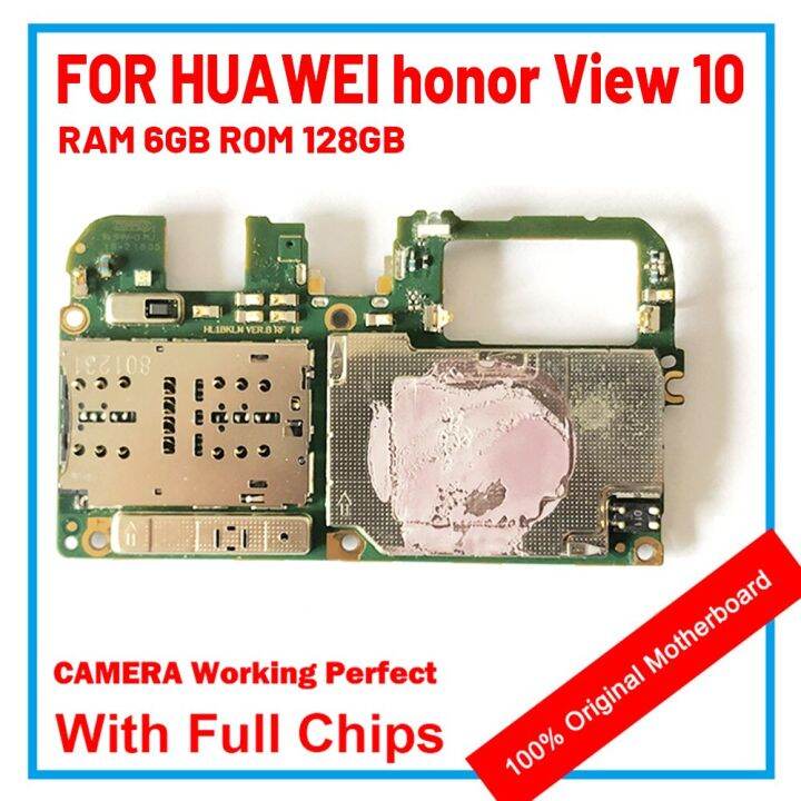 RAM 6GB ROM 128GB For Honor View 10 Motherboard 100% Original Mainboard ...