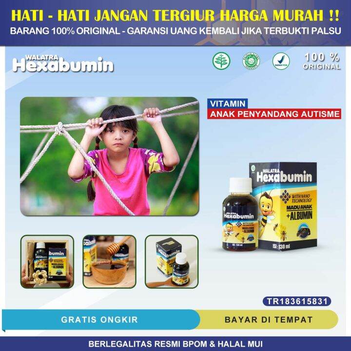 Obat Penyandang Autisme Vitamin Untuk Anak Autis Madu Cegah Anak ...
