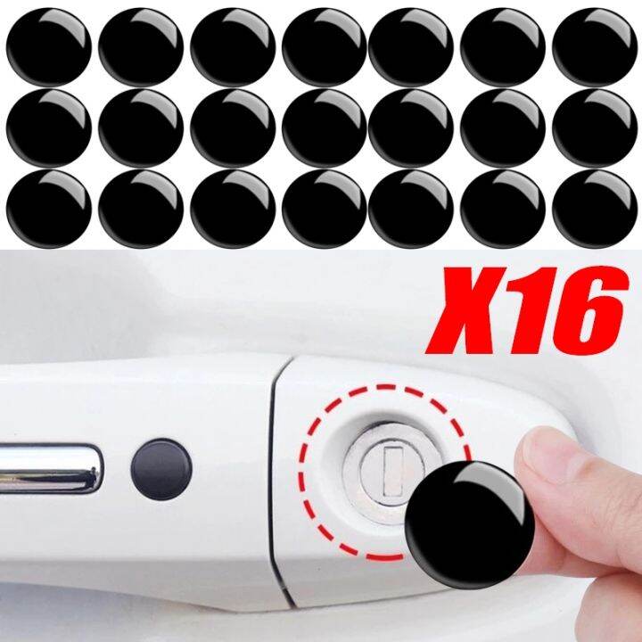 【CC】 Car Door Keyhole Sticker Key Hole Lock Protection Anti-blocking ...