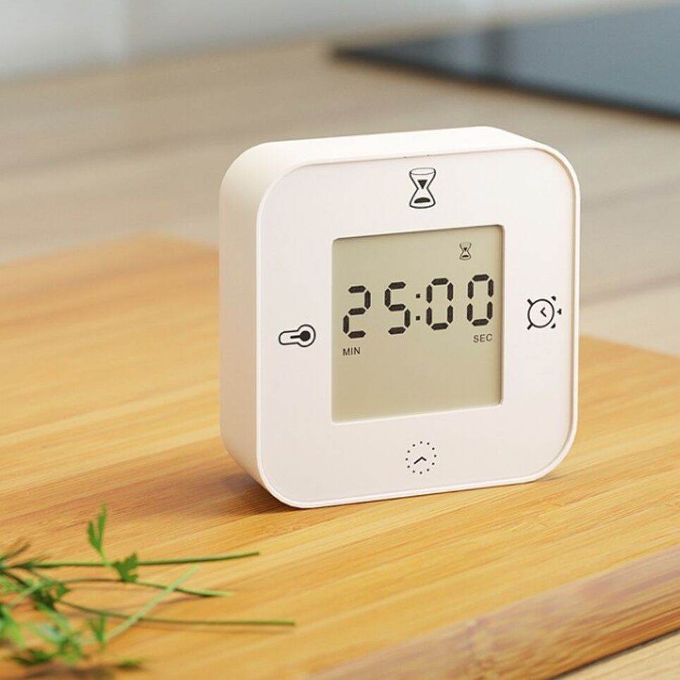 IKEA นาฬิกา KLOCKIS 4ฟังก์ชั่นการใช้งาน เทอร์โม จับเวลา ตั้งปลุก นาฬิกาปลุกอิเกีย นาฬิกาตั้งโต๊ะ ...