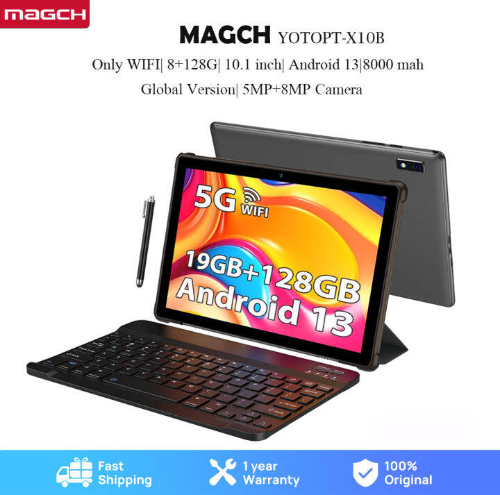 MAGCH -YOTOPT Tab X10B Android Tablet 8+11GB RAM + 128GB ROM 10 INCH ...