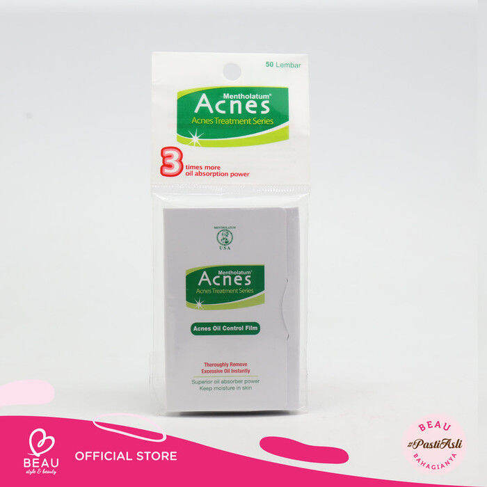 Acnes Facial Wipes Oil Control Film 50 LBR | Lazada Indonesia