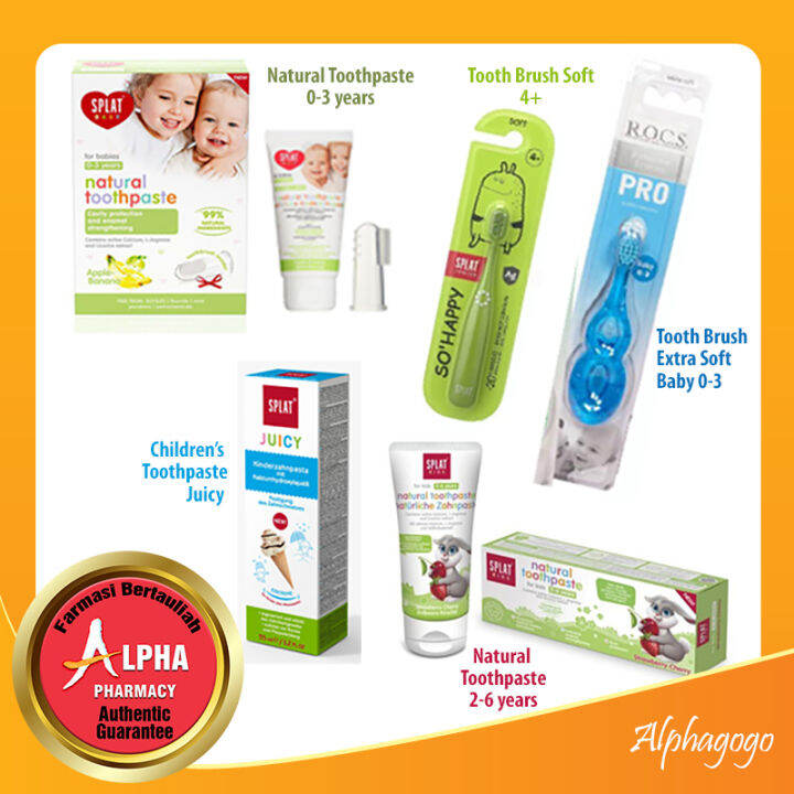 SPLAT Kids Toothpaste & Toothbrush | Lazada