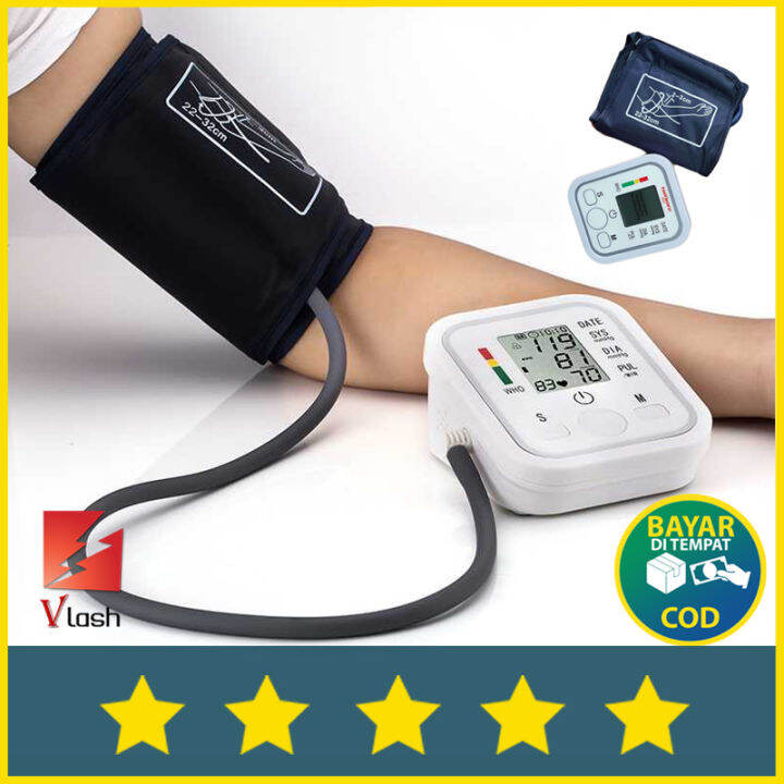 Alat Pengukur Tekanan Darah Digital Sphygmomanometer with Voice Murah ...