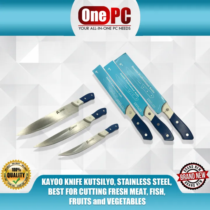 KAYOO KNIFE KUTSILYO, STAINLESS STEEL, BEST FOR CUTTING FRESH MEAT ...