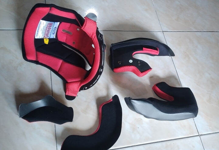 Busa Helm Kyt VR1 & Kyt V2R Original Part Busa Helm Kyt Full Face Jadul ...