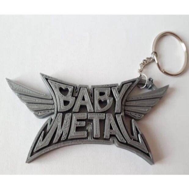 BABYMETAL (Baby Metal) logo keychain | Lazada