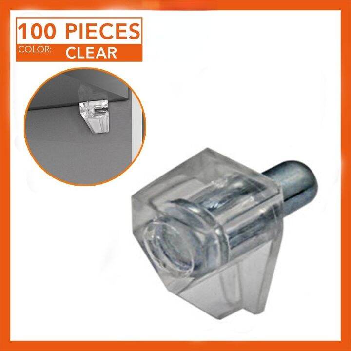 Plastic Shelf Support for Wood Cabinet (50/100 Pieces) | Lazada PH