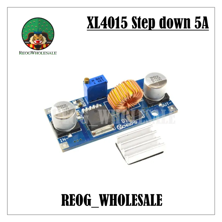 XL4015 Step down 5A penurun penstabil tegangan DC - DC regulator ...