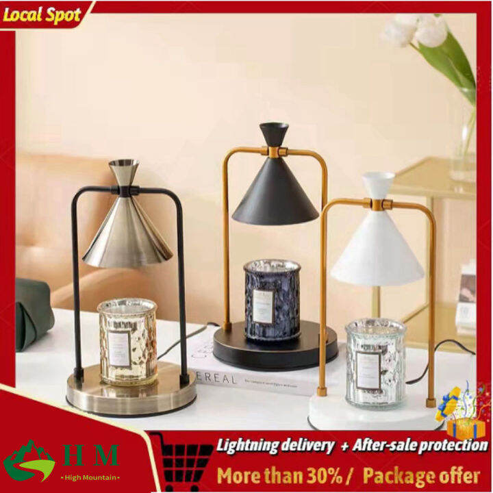 【COD】 Korean Inspired Elegant Circular Cone Candle Warmer Large Size ...
