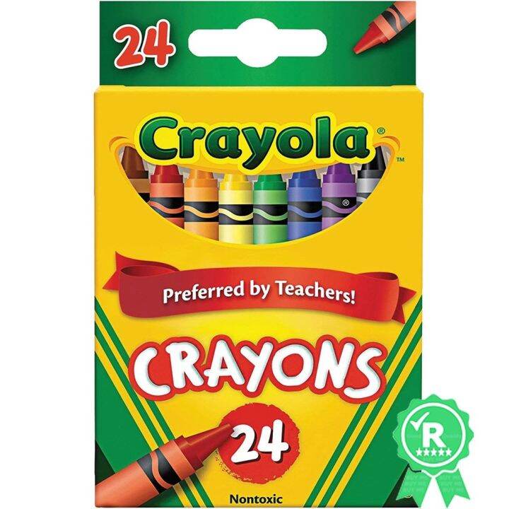 Crayons Crayola 24 colors by Set | Lazada PH
