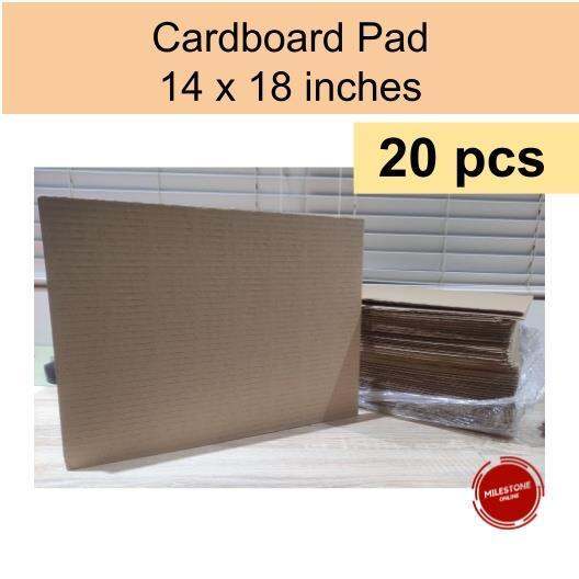 20pcs. Cardboard 14x18 Inches Corrugated Card Board Pads For Packaging ...