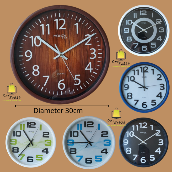 Jam Dinding Tempel Tembok Terbaru Besar Jumbo Dingding Aesthetic Kamar ...