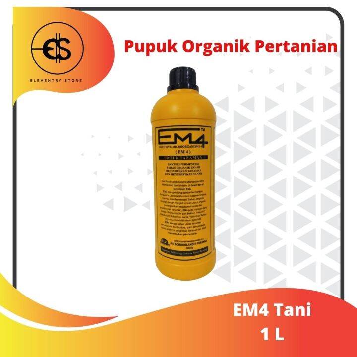 EM 4 1 Liter - Pupuk Organik Pertanian Meningkatkan Kesuburan Tanaman ...