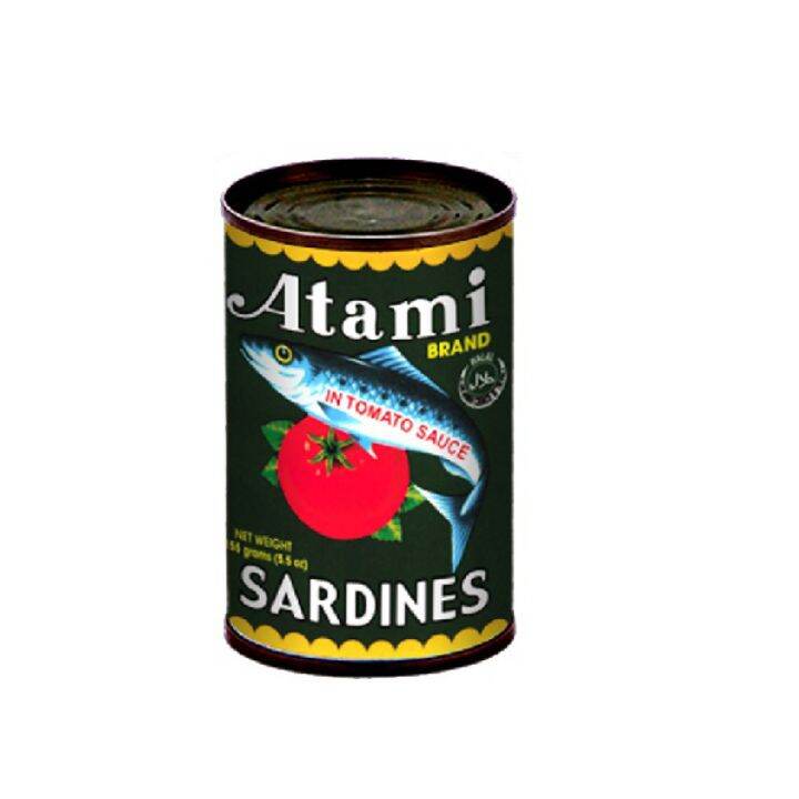 ATAMI SARDINES IN TOMATO SAUCE 155G | Lazada PH