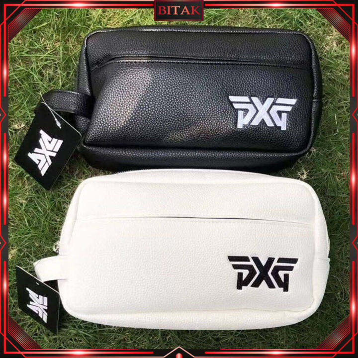 Bitak กระเป๋าใส่ลูกกอล์ฟกระเป๋าถือสีขาวดำ | Lazada.co.th