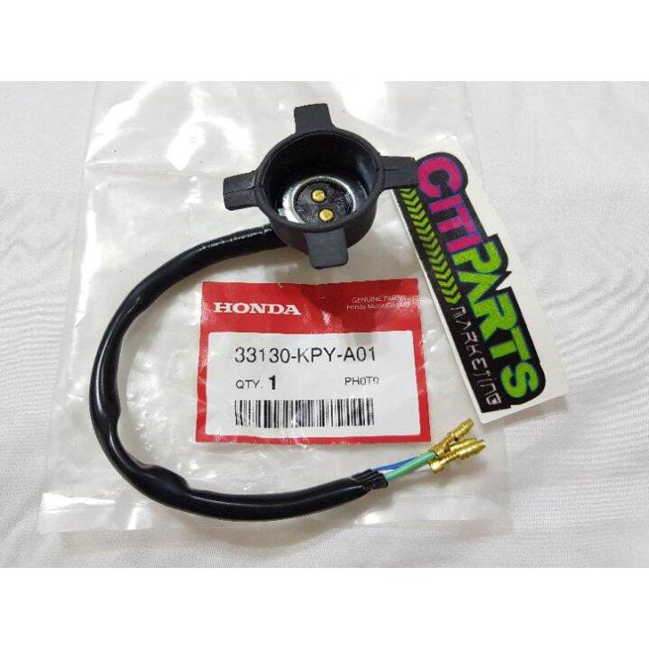 HONDA GENUINE HEADLIGHT SOCKET XRM WAVE TMX155 T19 easy to use | Lazada PH