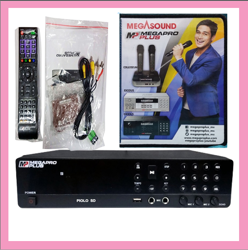 Megapro Plus PIOLO SD Karaoke Player with free microphone | Lazada PH