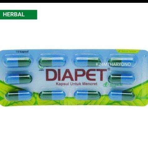 diapet 10 kapsul | Lazada Indonesia