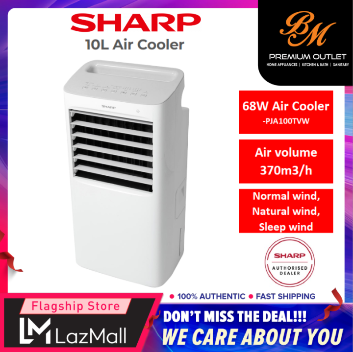 SHARP 10L AIR COOLER WITH REMOTE CONTROL -PJA100TVW / 20L AIR COOLER ...