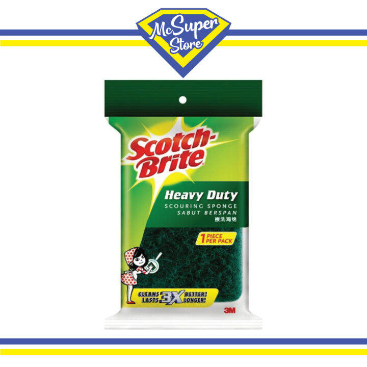 3M Scotch Brite 21-1 Scouring Sponge (1pc/pack) McSuperstore | Lazada
