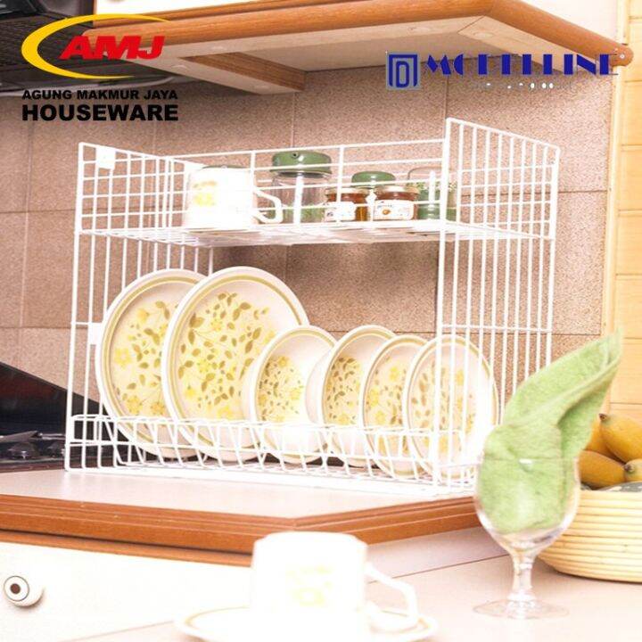 RAK PIRING MINI 2 SUSUN / RAK B 30 MED MODELLINE | Lazada Indonesia