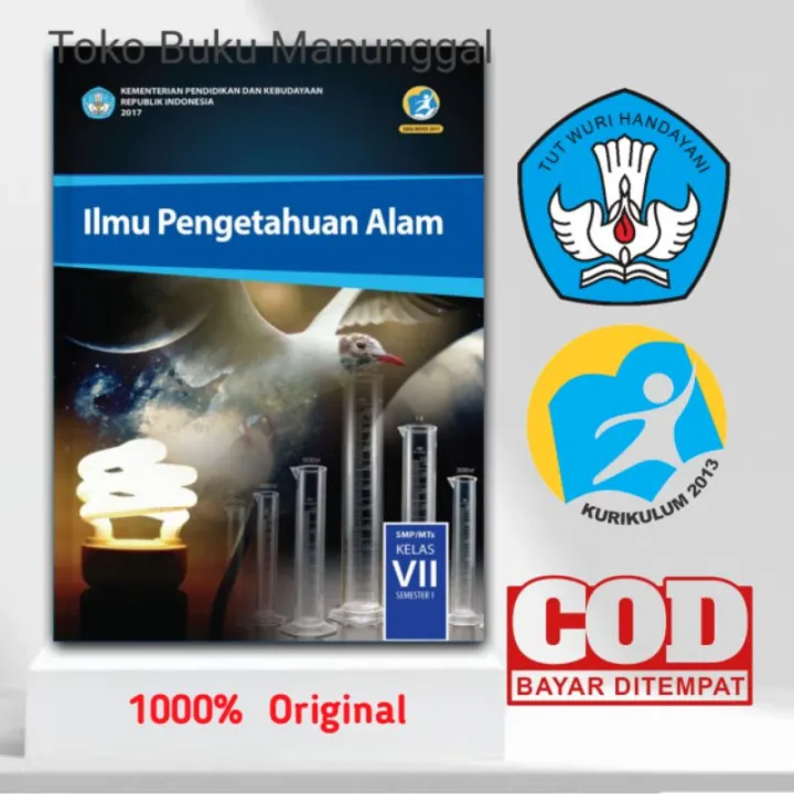 BUKU IPA KELAS 7/VII/1 SMP/MTS SEMESTER 1 ILMU PENGETAHUAN ALAM K13 ...
