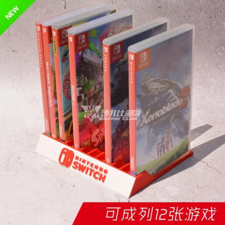 Nintendo Switch NS 3DS PS4 XBOX console game cassette storage rack CD ...