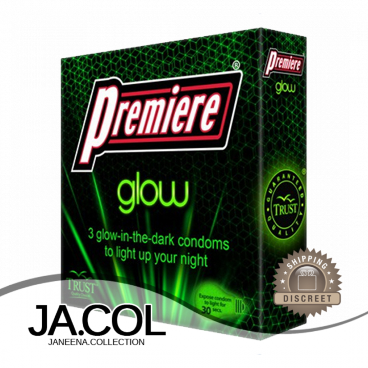 JaCol PREMIERE Glow Condoms 3s | Lazada PH