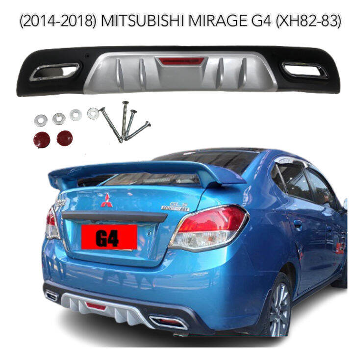 CPO.PH 2014 2015 2016 2017 2018 Mitsubishi Mirage G4 Car Rear Bumper ...