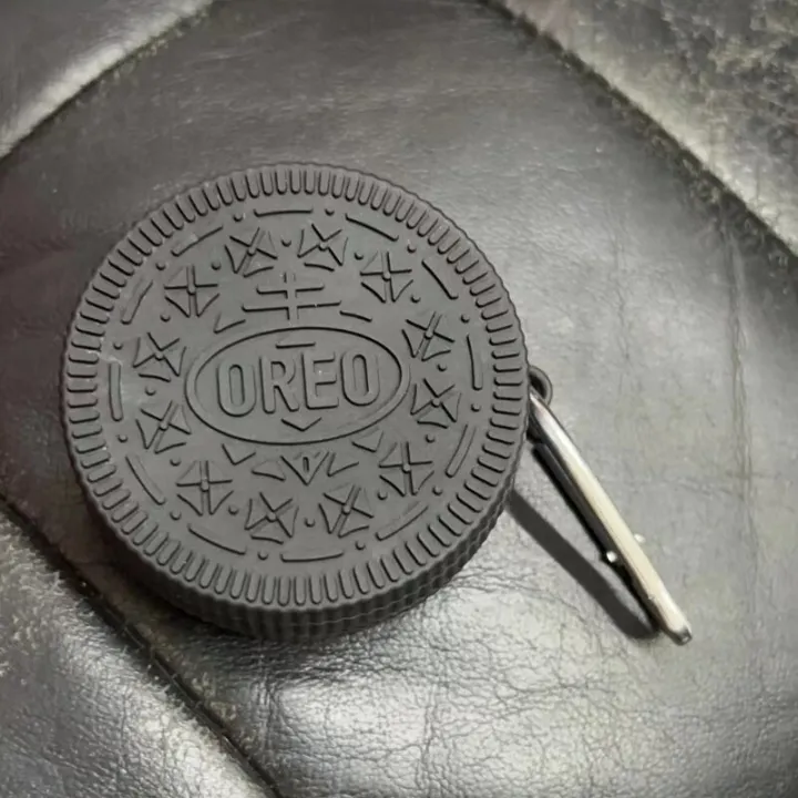 Cute Cartoon Oreo cookies high quality Silicon earphone Case for ...