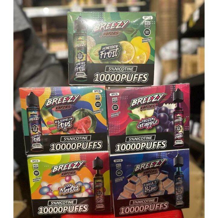 DREADTAC BREEZY VAPPORS 10k puffs dispo pod | Lazada PH