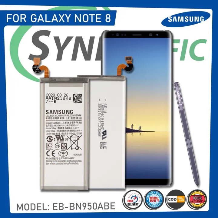【Ready Stock】 Original Samsung Galaxy Note 8 Battery N950, N950F, N950U ...