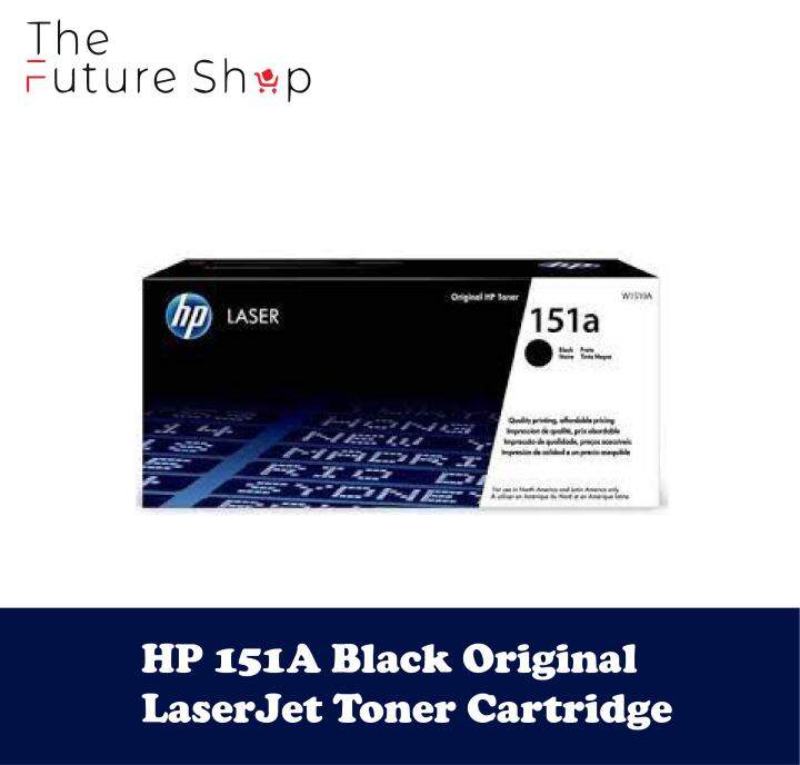 HP 151A Black Original LaserJet Toner Cartridges HP151A W1510A | Lazada