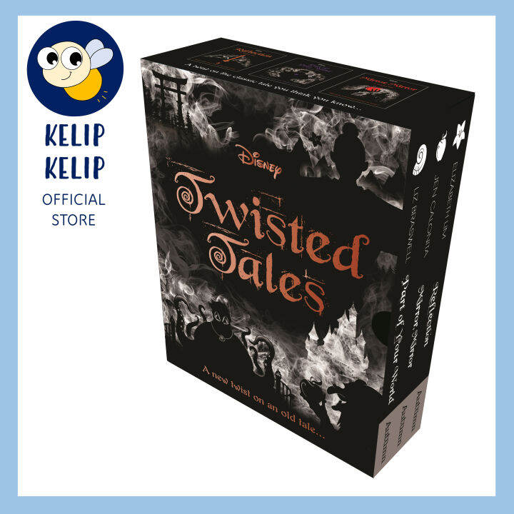 Disney Twisted Tales Gift Set with 3 Novels (Box Set) Mulan Snow White ...