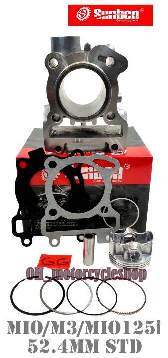 Cylinder Block Kit Set For Mio/M3/Mio i 125 | Lazada PH