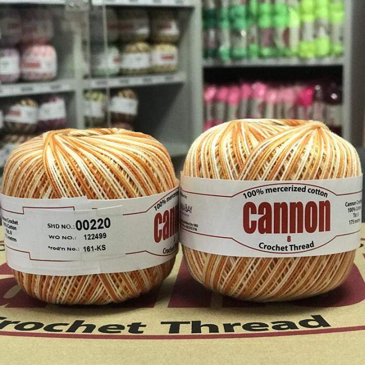 Cannon Crochet Thread Multicolors (Box of 12 Balls) | Lazada PH