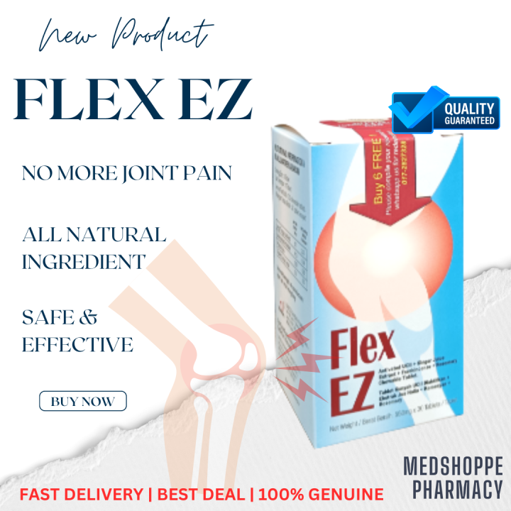 Flex EZ 500mg Chewable Tablet 30's [FLAXICAL REPLACEMENT] | Lazada