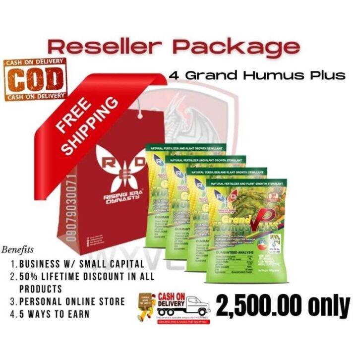 【READY STOCK】 ☼Resseller Grand Humus Plus | Lazada PH