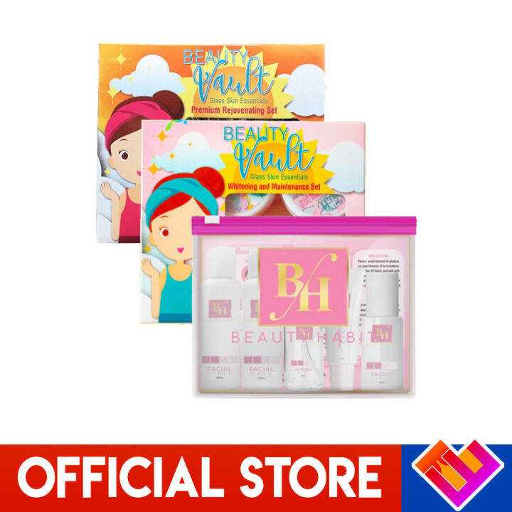 Beauty Vault Glass Skin Essentials Premium Rejuvenating set Maintenance ...