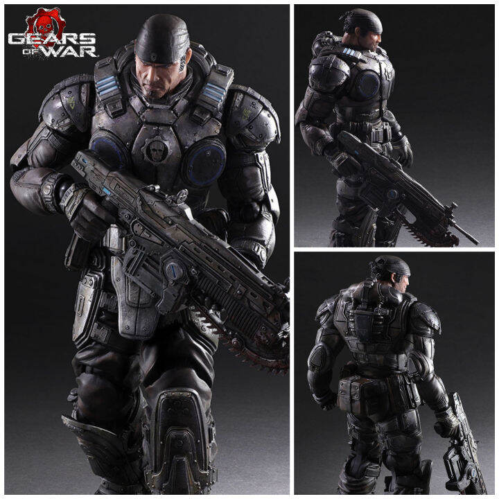 Figma ฟิกม่า Figure Action Gears of War เคลีย ออฟ วอร์ Marcus Fenix ...