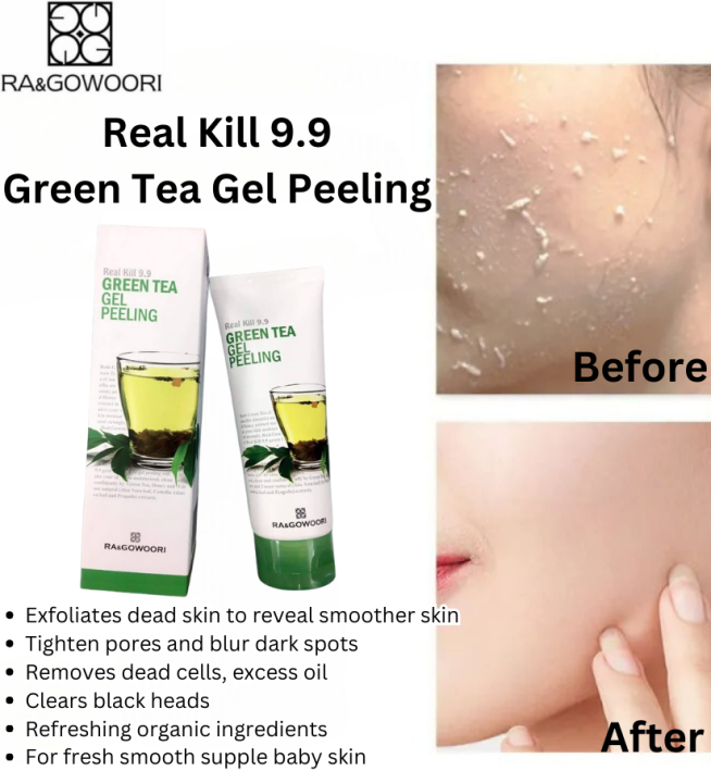 Real Kill 9.9 Green Tea Gel Peeling by RA & Gowoori: The Ultimate ...