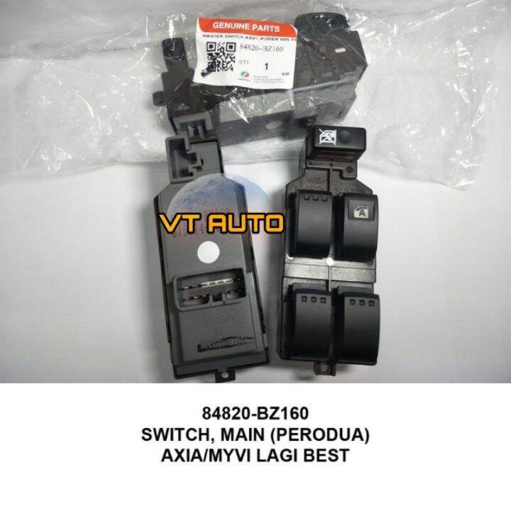 PERODUO MYVI LAGI BEST AXIA ALZA VIVA POWER WINDOW SWITCH ORIGINAL | Lazada