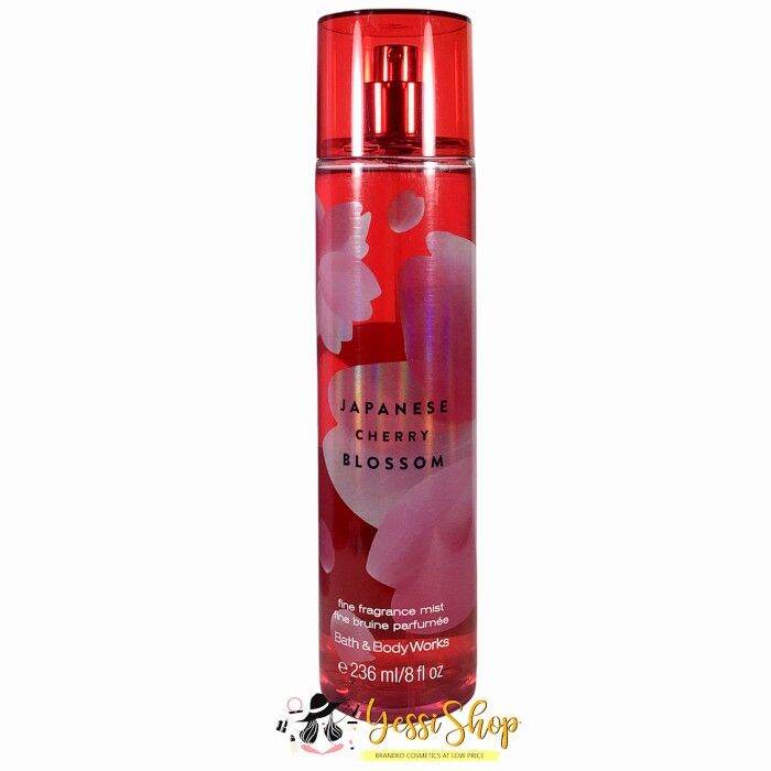 BATH&BODY WORKS FINE FRAGRANCE MIST JAPANESE CHERRY BLOSSOM 236ML | Lazada Indonesia