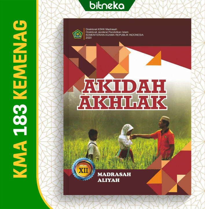 Buku Siswa Akidah Akhlak Kelas 12 MA Kemenag | Lazada Indonesia