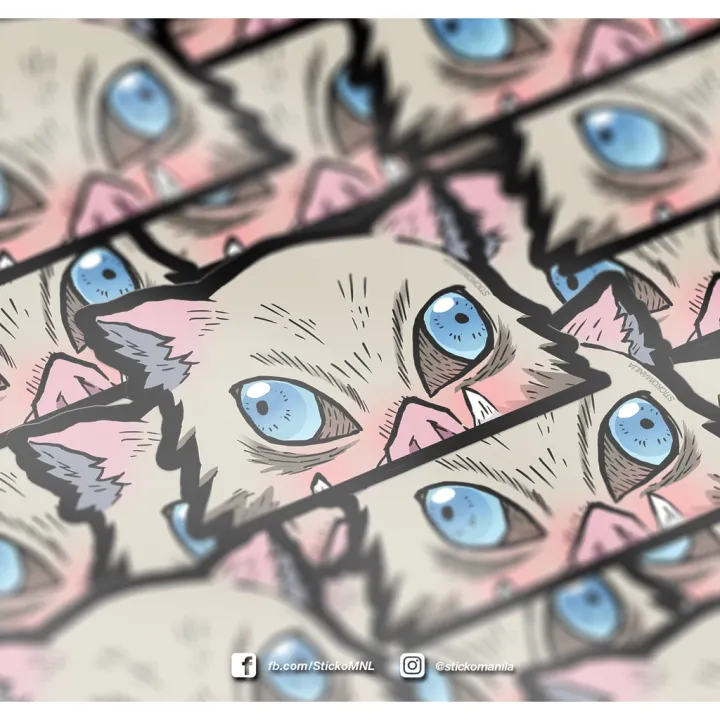 Sticko Manila : Demon Slayer - Hashibira Inosuke (Peeker) | Lazada PH